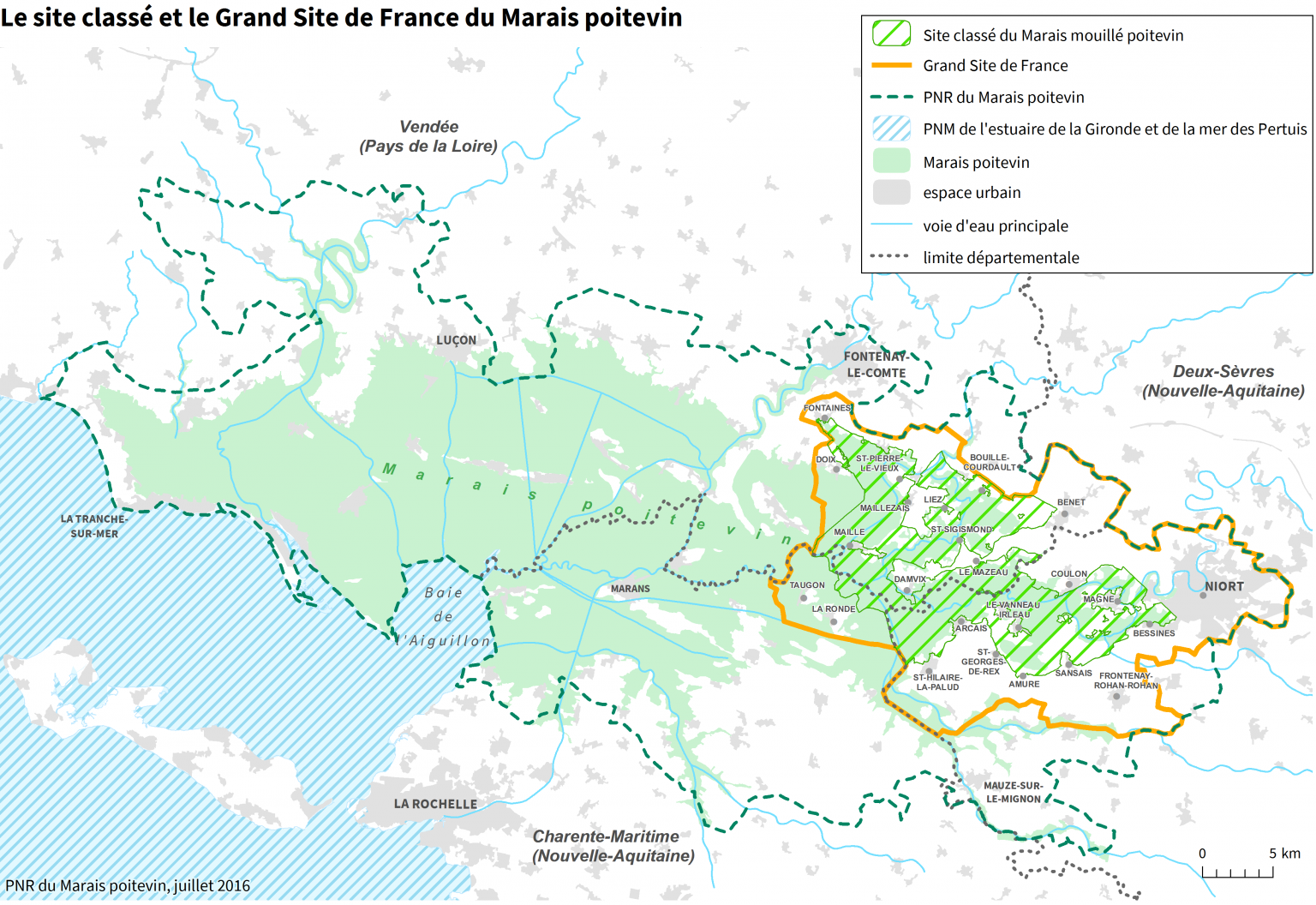 Le Marais poitevin, Grand Site de France